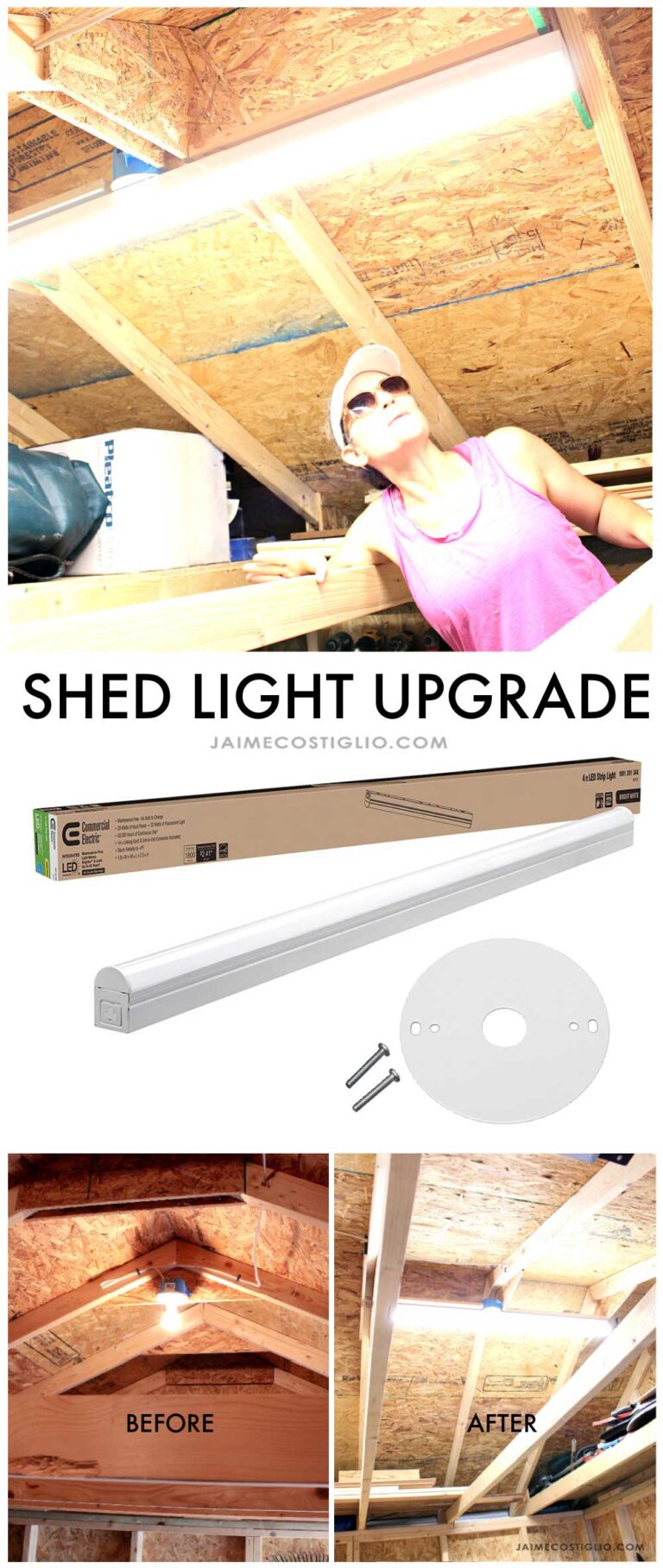 Upgrade Those Shed Lights - Jaime Costiglio