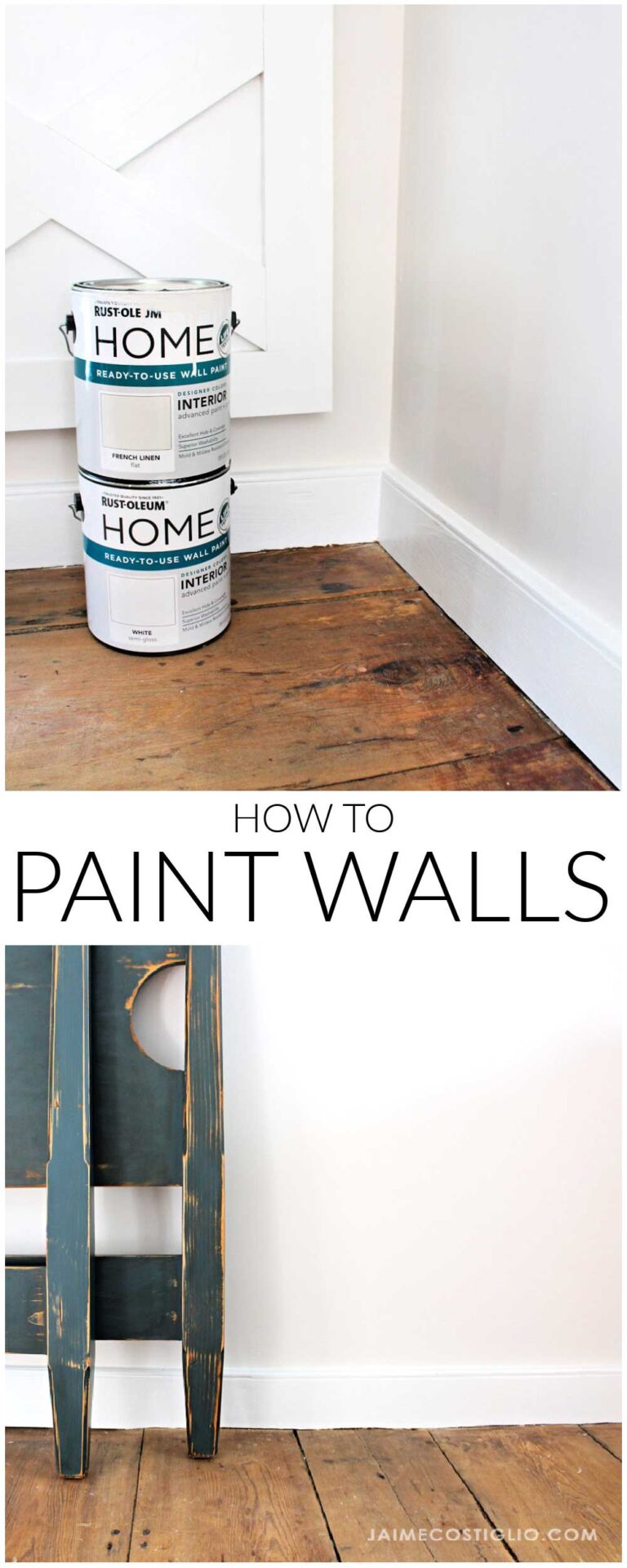 How to Paint Walls - Jaime Costiglio
