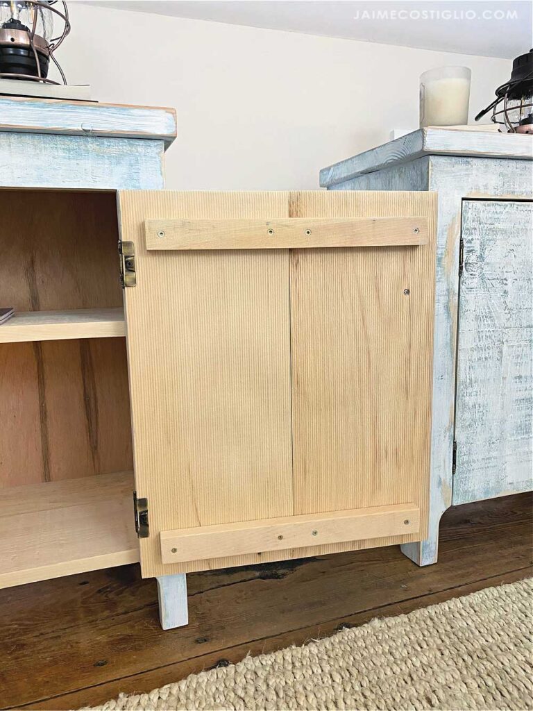 DIY Primitive Nightstand with Plans - Jaime Costiglio