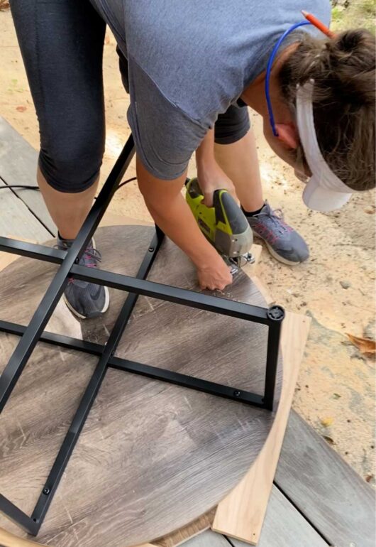 Coffee Table Makeover using Plywood Scraps - Jaime Costiglio