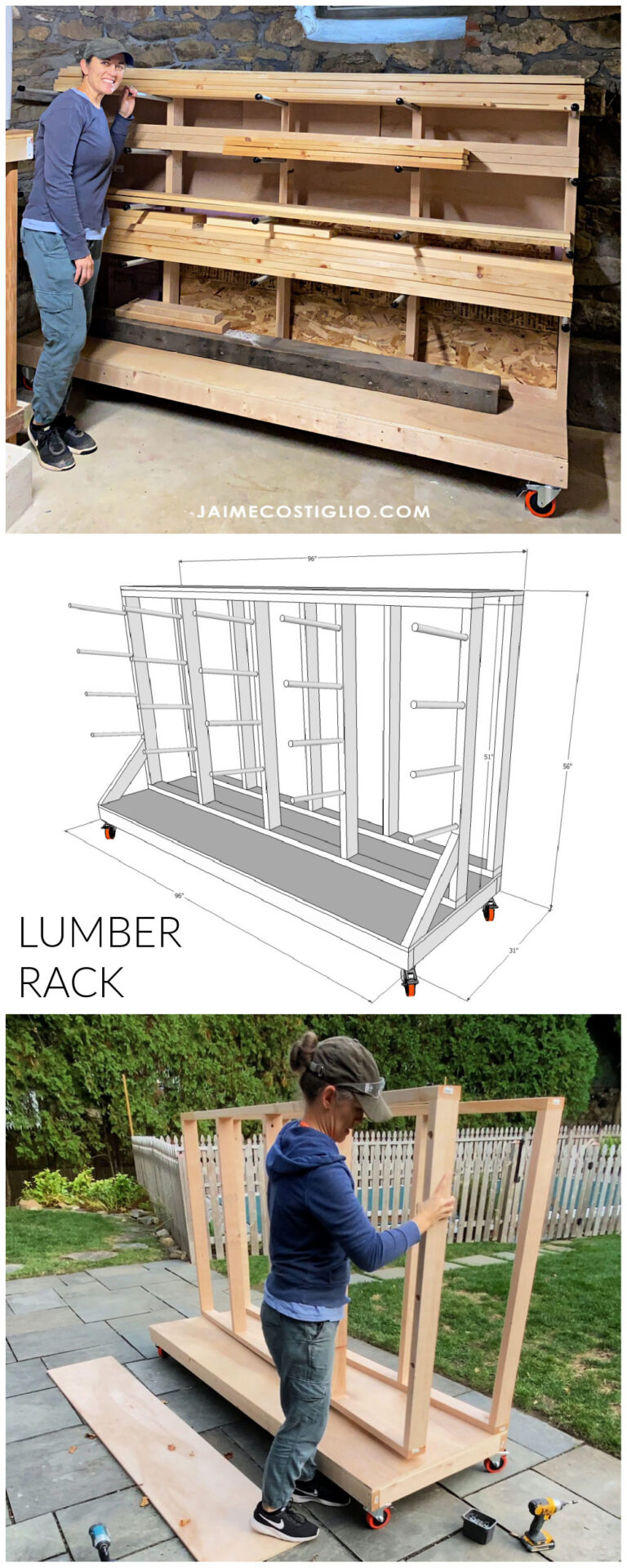 Lumber Rack Plans - Jaime Costiglio