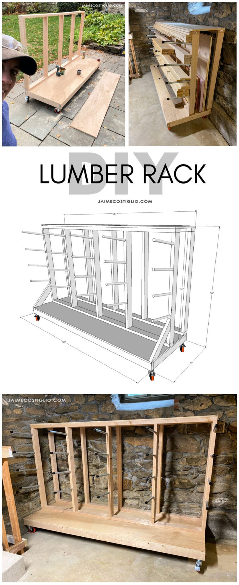 Lumber Rack Plans - Jaime Costiglio