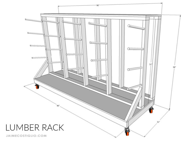 Lumber Rack Plans - Jaime Costiglio