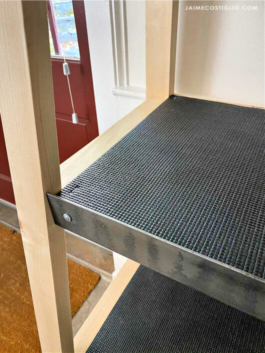 DIY Weight Storage Shelf with Plans - Jaime Costiglio