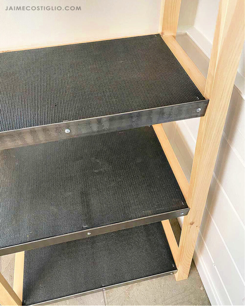 DIY Weight Storage Shelf with Plans - Jaime Costiglio