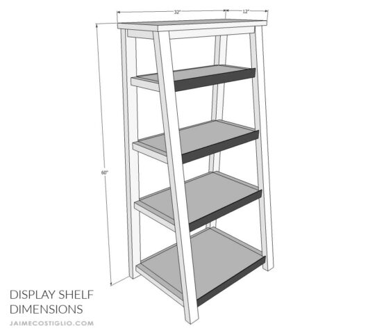 DIY Weight Storage Shelf with Plans - Jaime Costiglio