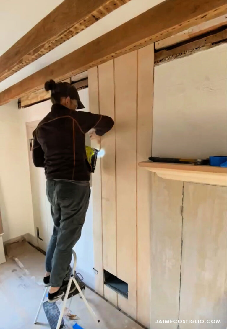 Make Your Own Beadboard Paneling - Jaime Costiglio