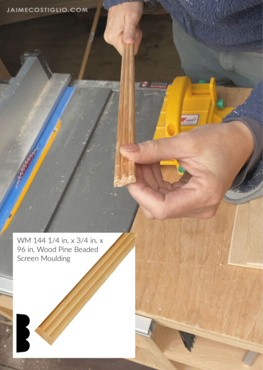 Make Your Own Beadboard Paneling - Jaime Costiglio