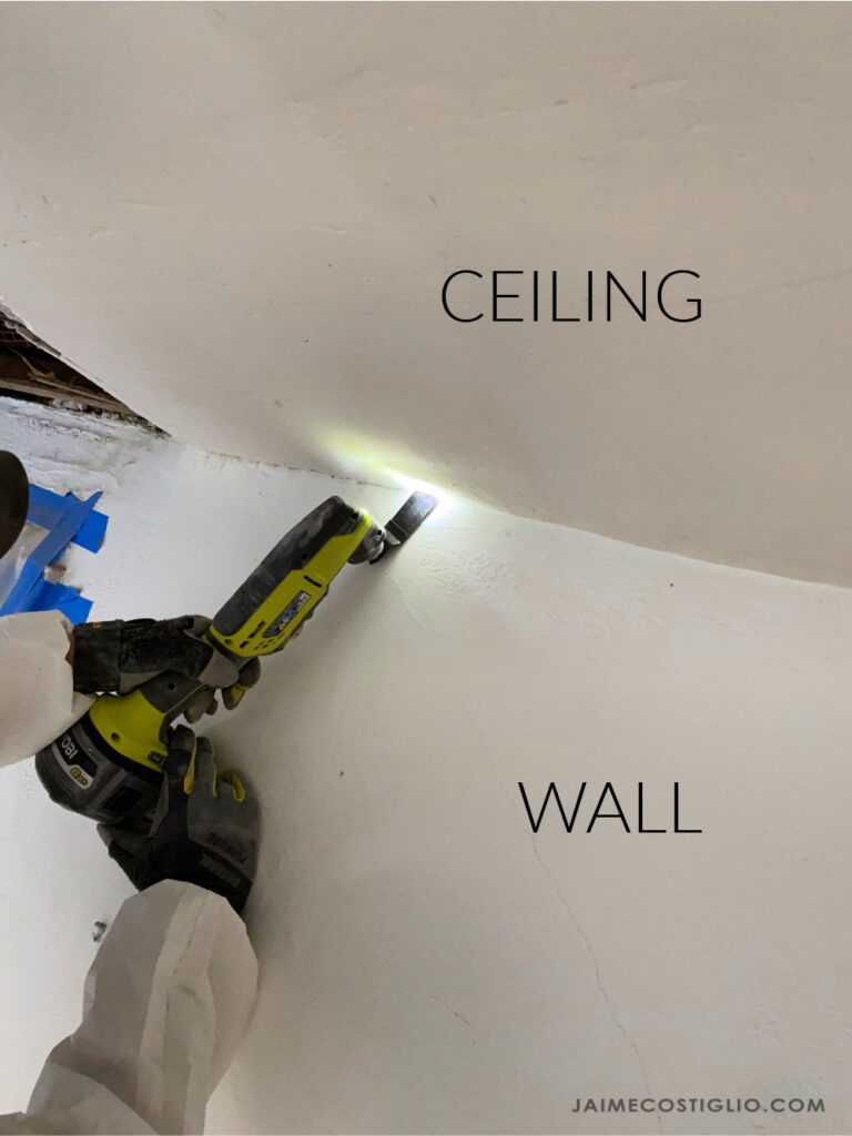 Ceiling Makeover: Exposed Wood Beams - Jaime Costiglio