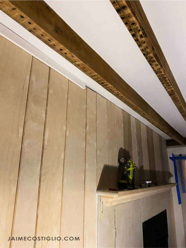 Make Your Own Beadboard Paneling - Jaime Costiglio