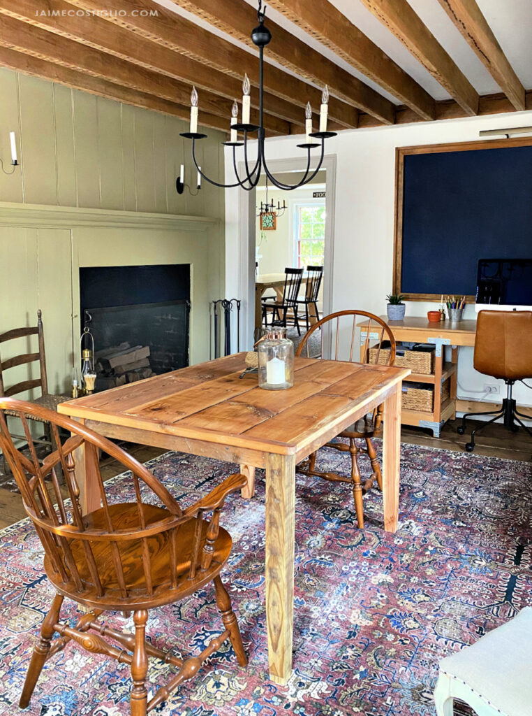 DIY Shiplap Simple Table - Jaime Costiglio