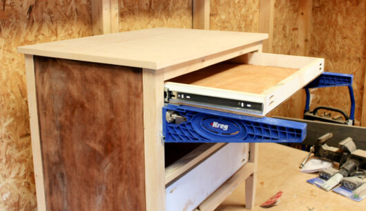DIY 3 Drawer Nightstand with Plans - Jaime Costiglio