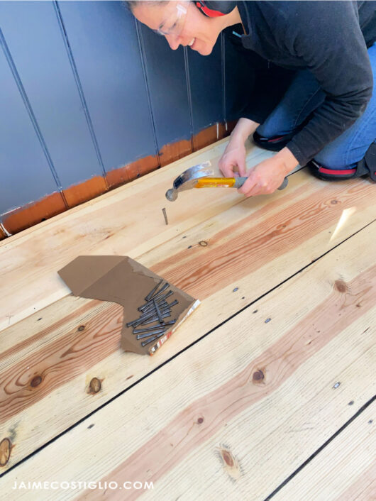 Refinishing Pine Floors - Jaime Costiglio