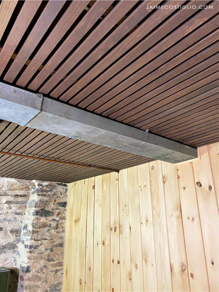 How to Install a Slat Ceiling - Jaime Costiglio