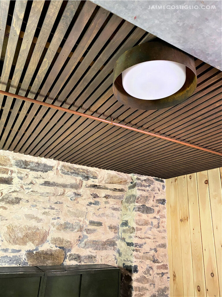 How to Install a Slat Ceiling - Jaime Costiglio