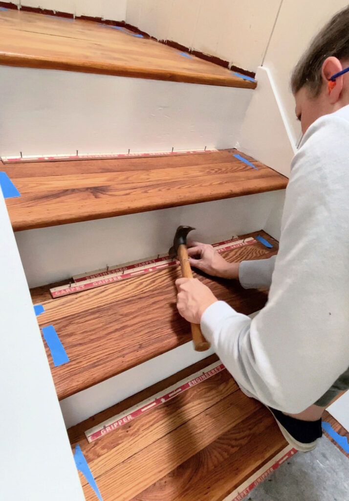 How to Install a Stair Runner - Jaime Costiglio
