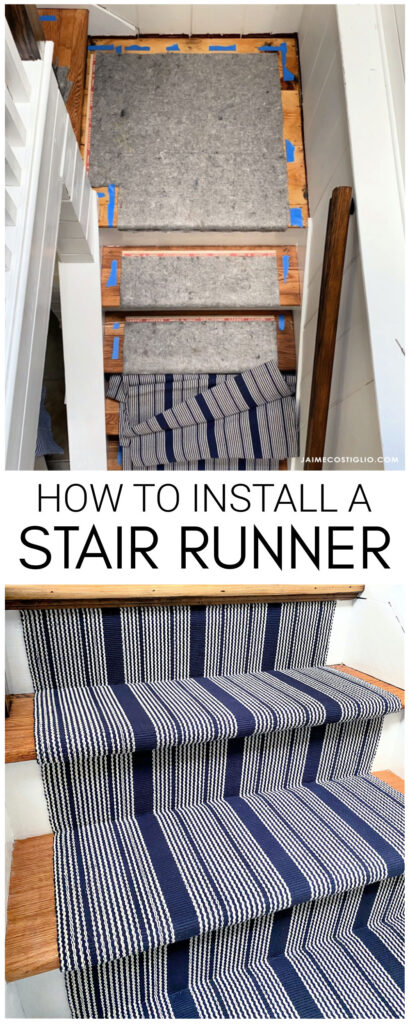 How to Install a Stair Runner - Jaime Costiglio