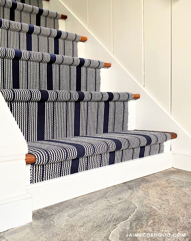 How to Install a Stair Runner - Jaime Costiglio