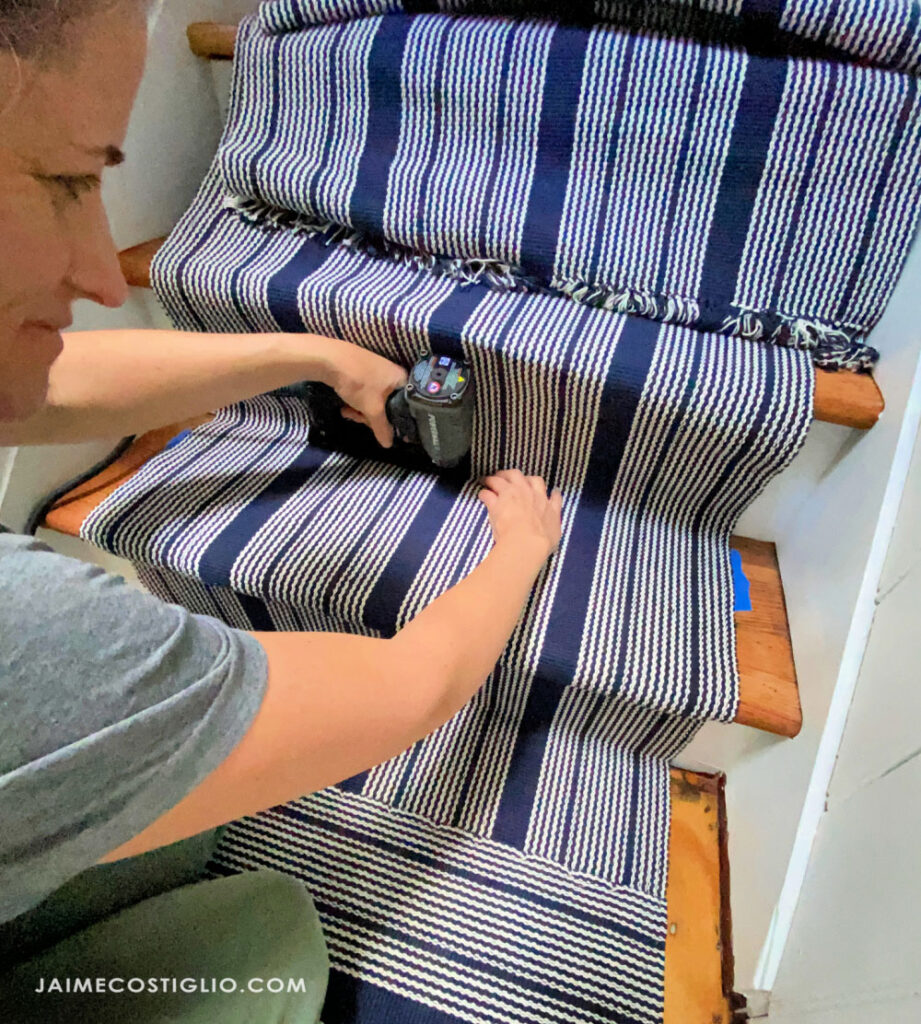 How to Install a Stair Runner - Jaime Costiglio