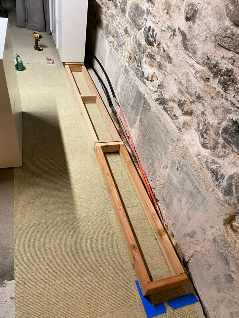 DIY Built In Locker Storage Wall - Jaime Costiglio