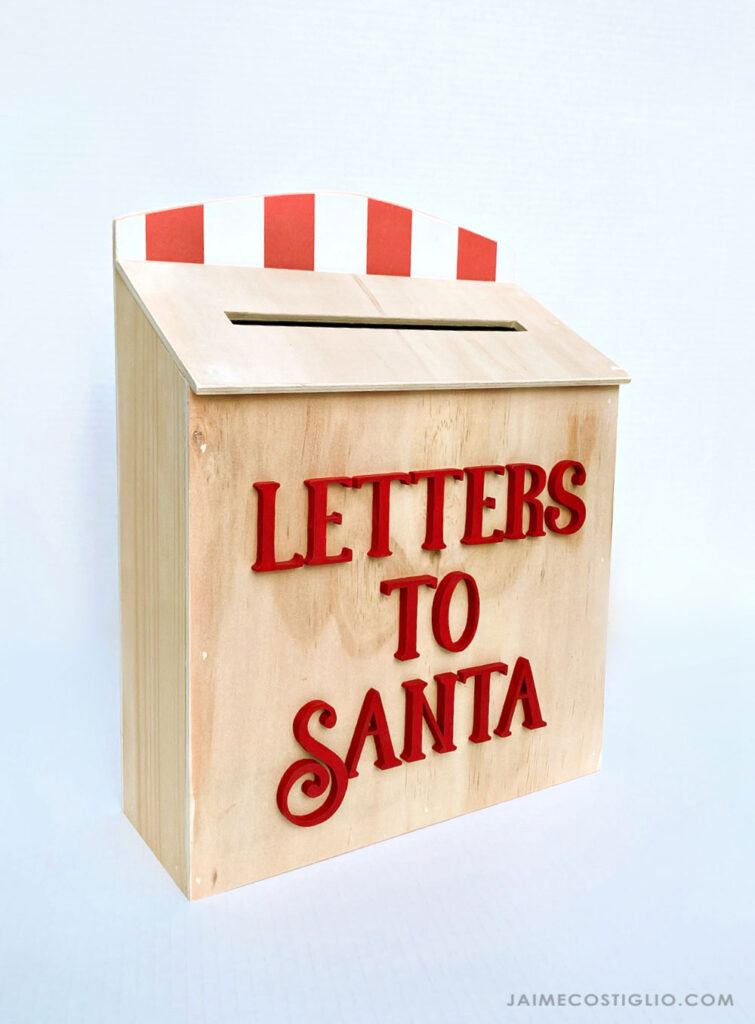 DIY Letters to Santa Mailbox - Jaime Costiglio