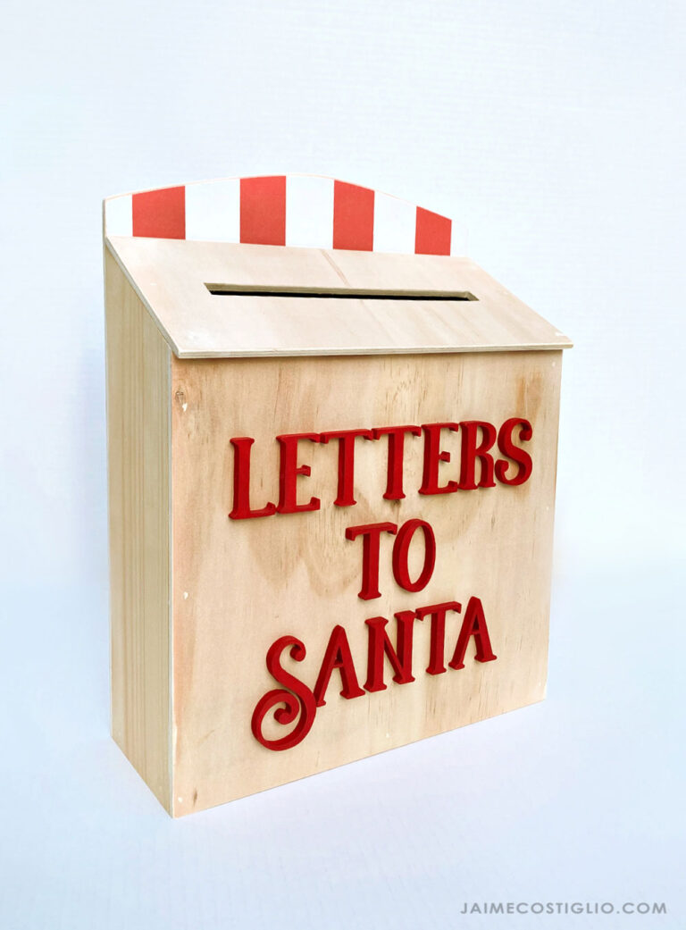 DIY Letters to Santa Mailbox - Jaime Costiglio