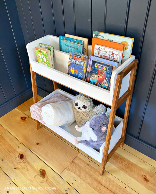 DIY Book Rack and Toy Storage Unit - Jaime Costiglio