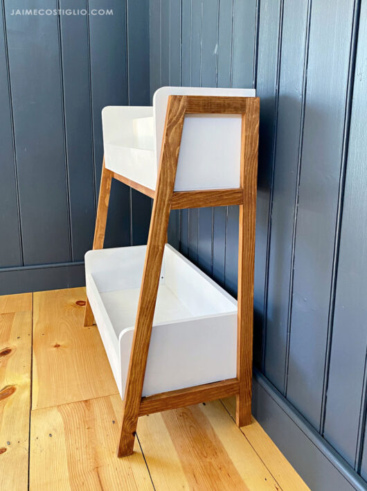 DIY Book Rack and Toy Storage Unit - Jaime Costiglio