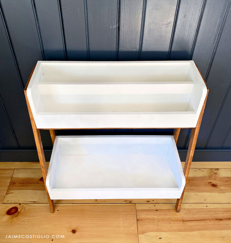 DIY Book Rack and Toy Storage Unit - Jaime Costiglio
