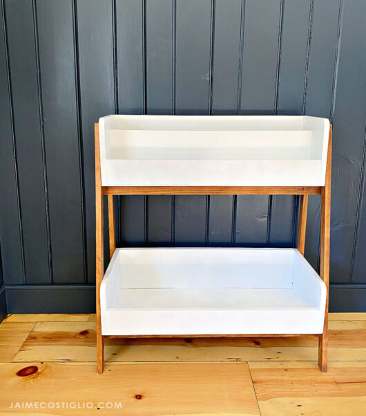 DIY Book Rack and Toy Storage Unit - Jaime Costiglio