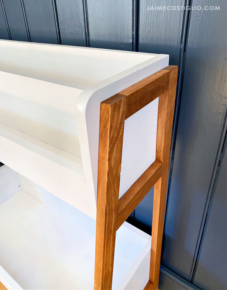 DIY Book Rack and Toy Storage Unit - Jaime Costiglio