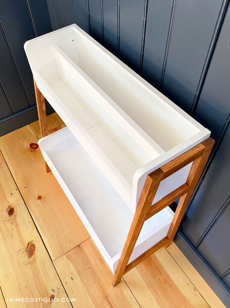 DIY Book Rack and Toy Storage Unit - Jaime Costiglio