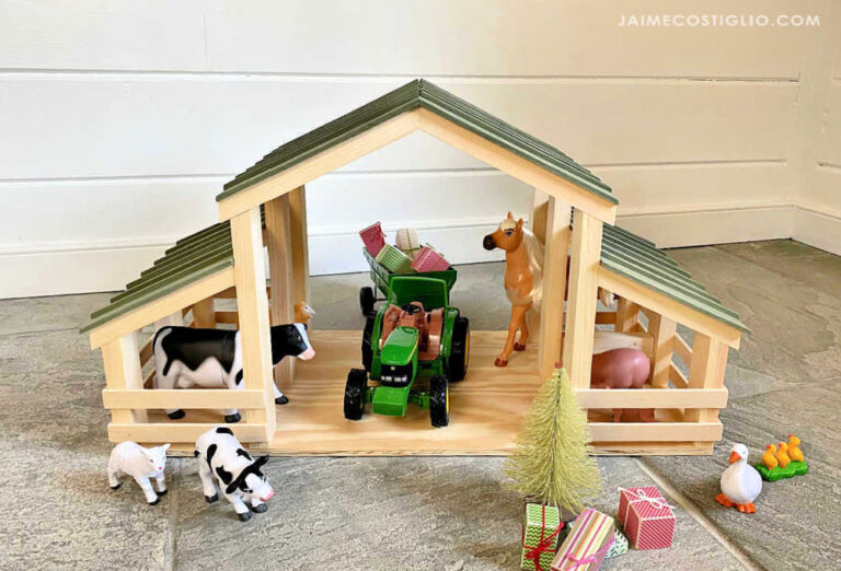 DIY Kids Play Barn - Jaime Costiglio