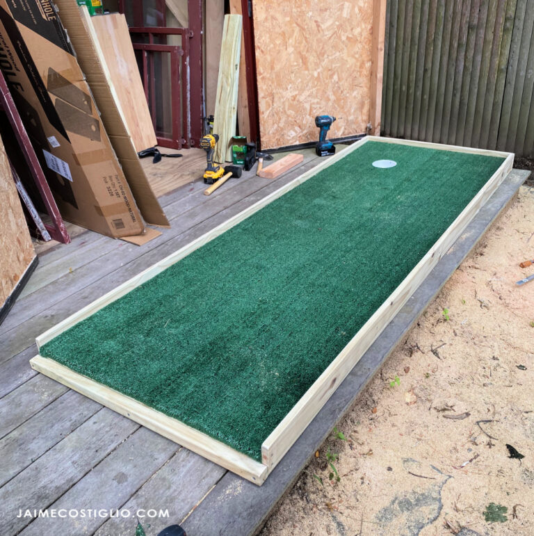 DIY Mini Putt Course 2.0 - Jaime Costiglio