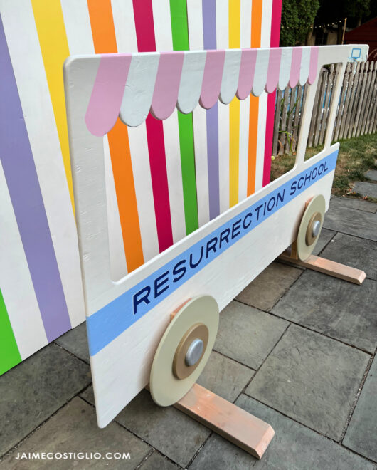 Self Standing Ice Cream Truck Prop - Jaime Costiglio