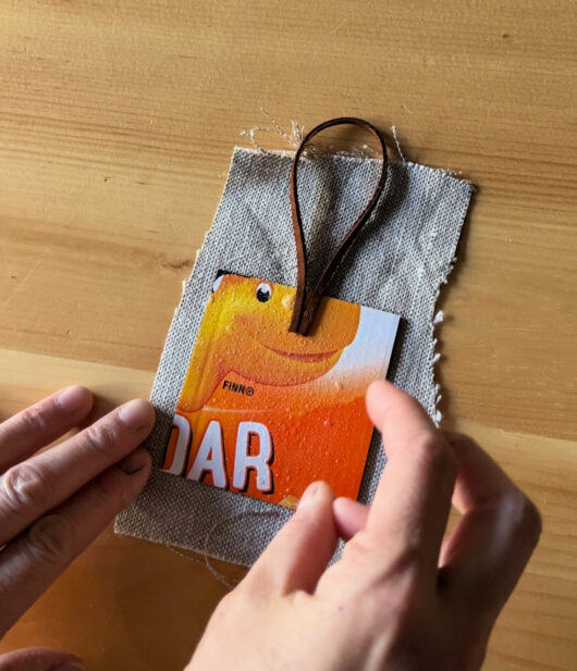 Cross Stitch Monogram Ornament Placecard - Jaime Costiglio